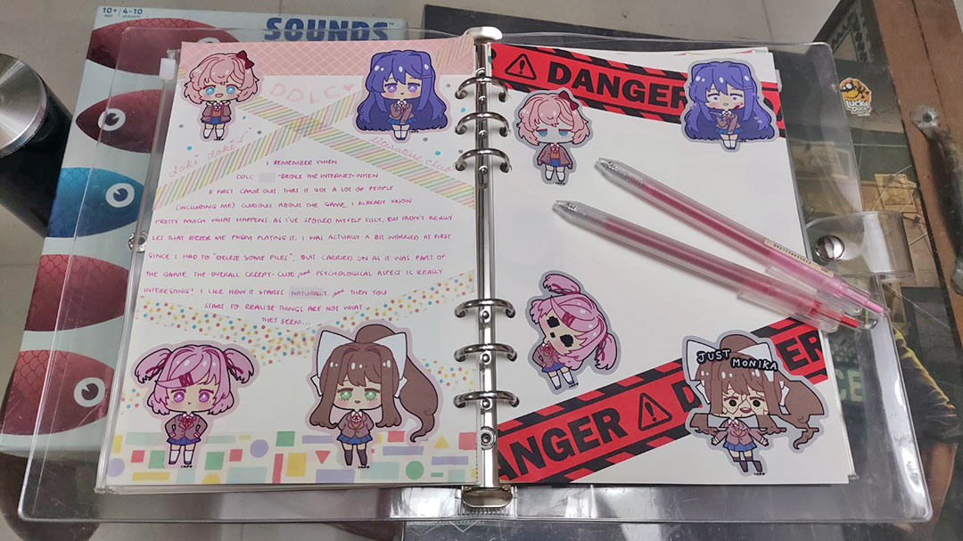 Setting Up A Kawaii Gaming Journal - Super Cute Kawaii!!