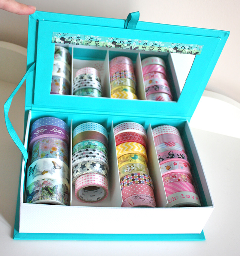 Washi Tape Storage Ideas - Super Cute Kawaii!!