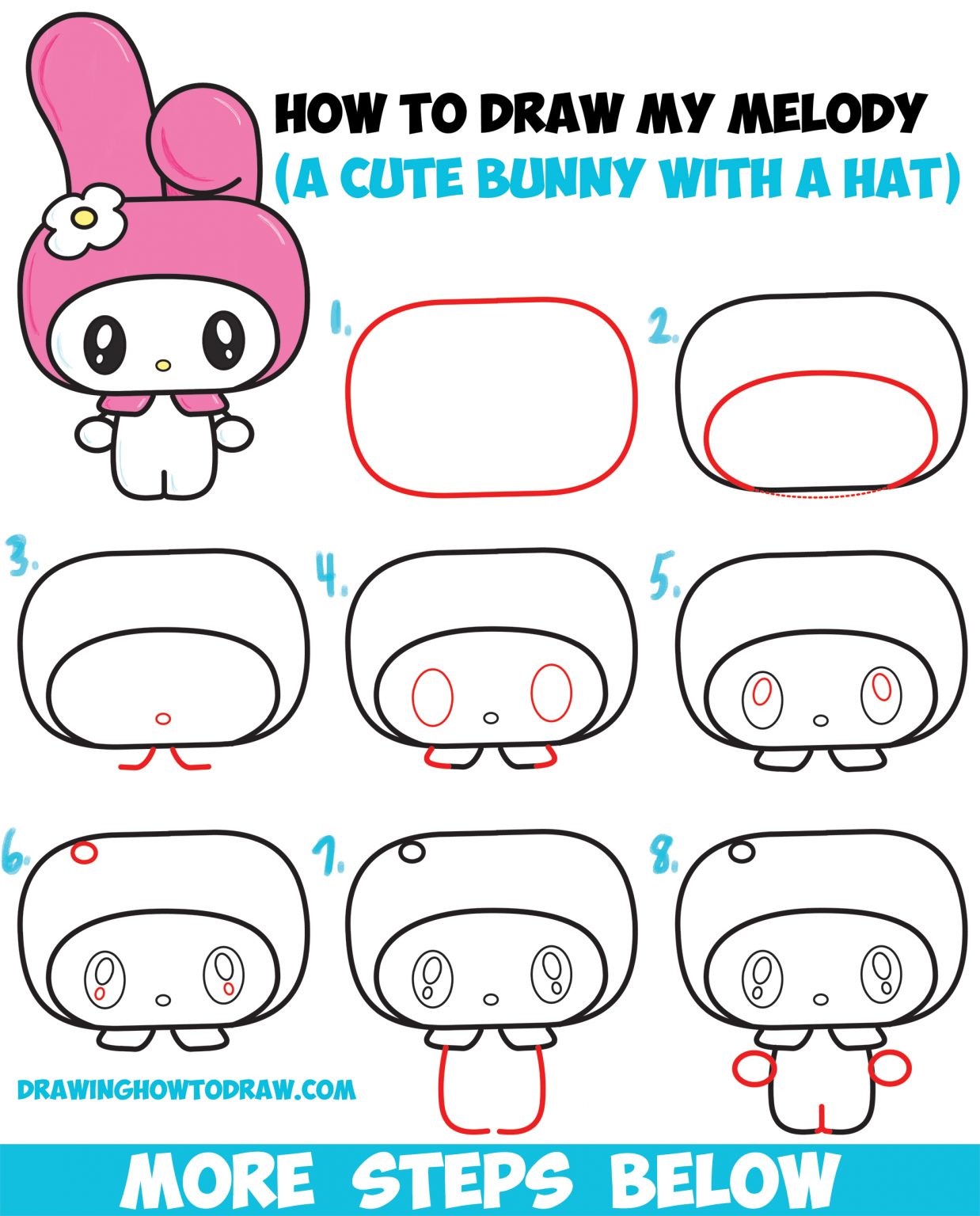 Cute Online Drawing Tutorials - Super Cute Kawaii!!