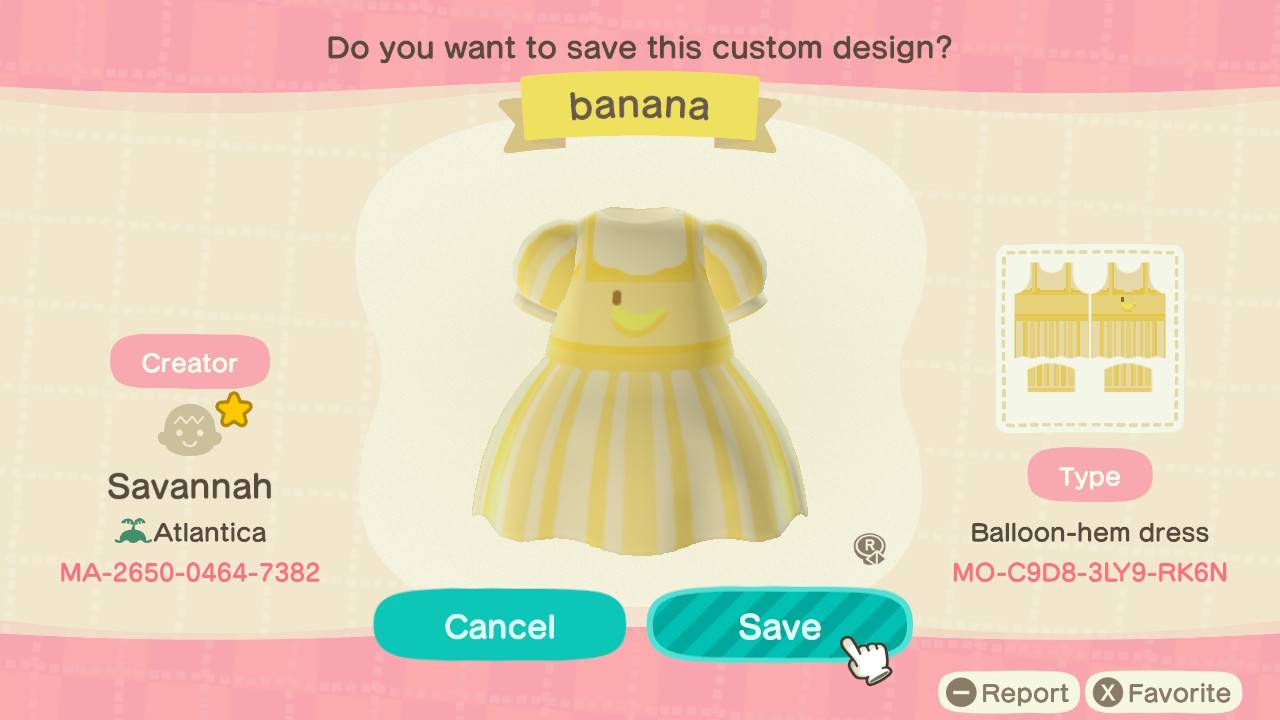 Tropical Fruit Animal Crossing Custom Designs - Super Cute Kawaii!!