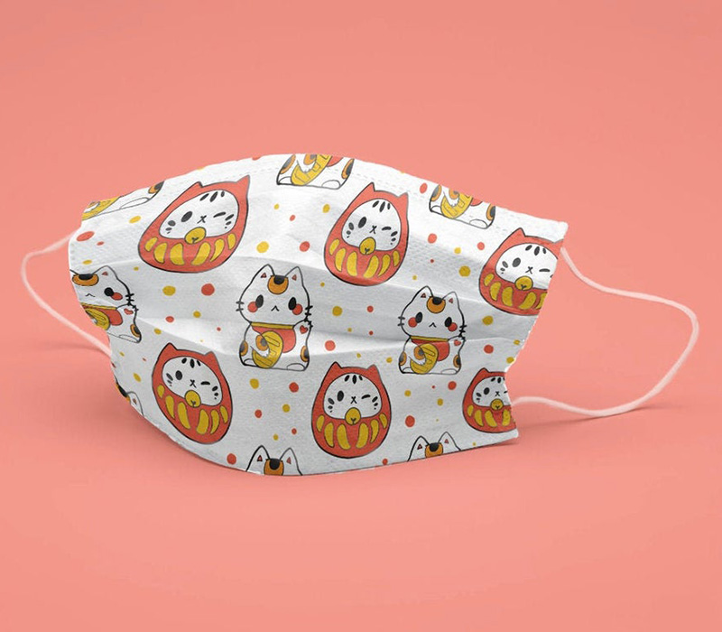 Cute Daruma Doll Accessories - Super Cute Kawaii!!