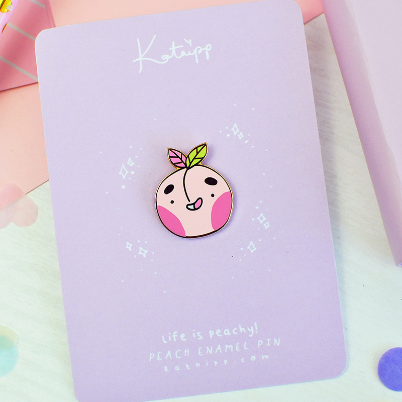 Kawaii Fruit Enamel Pins - Super Cute Kawaii!!