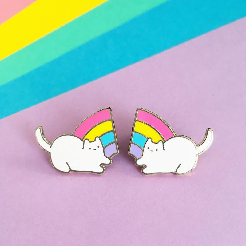 Super Cute Cat Jewelry & Pins - Super Cute Kawaii!!