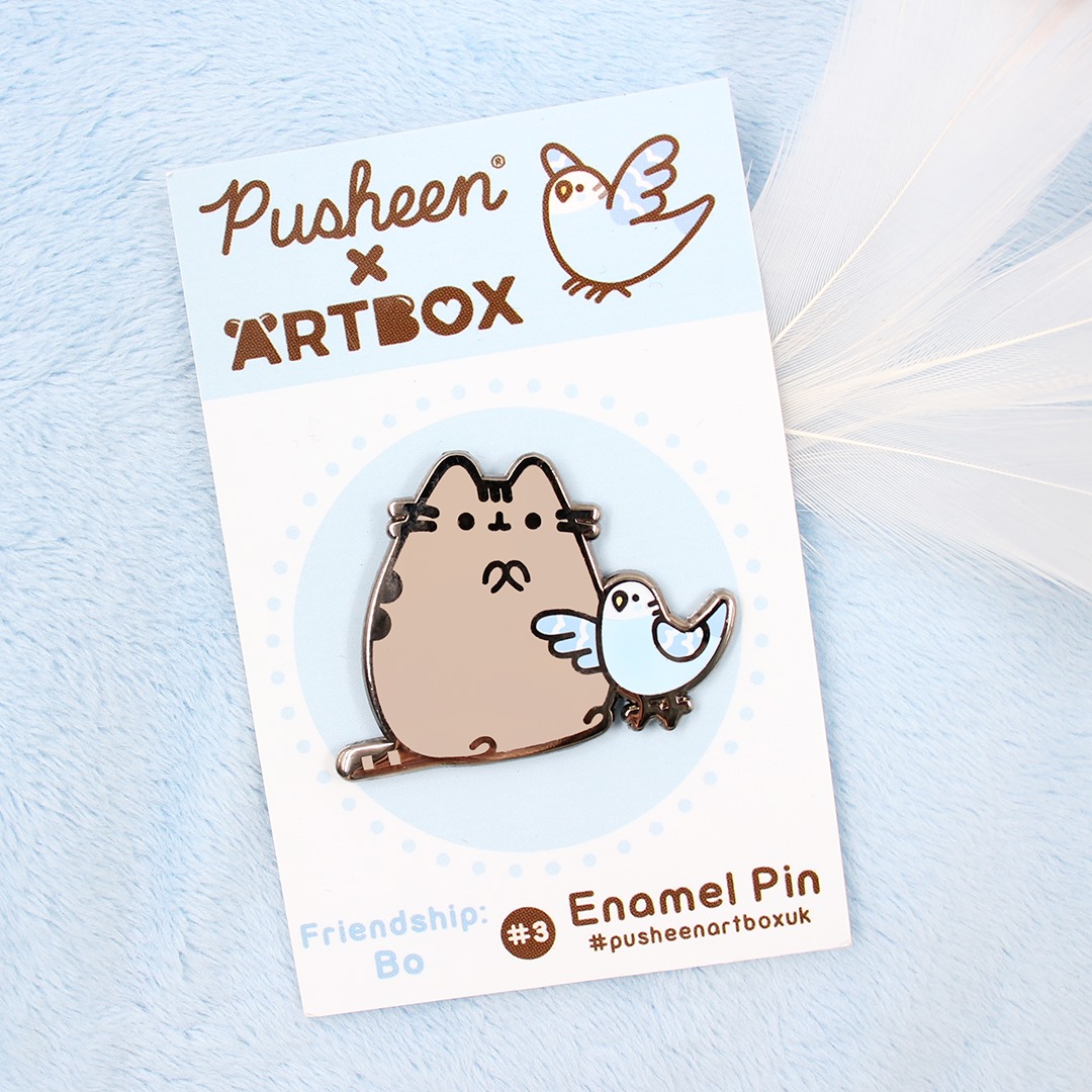 New ARTBOX x Pusheen Enamel Pins - Super Cute Kawaii!!