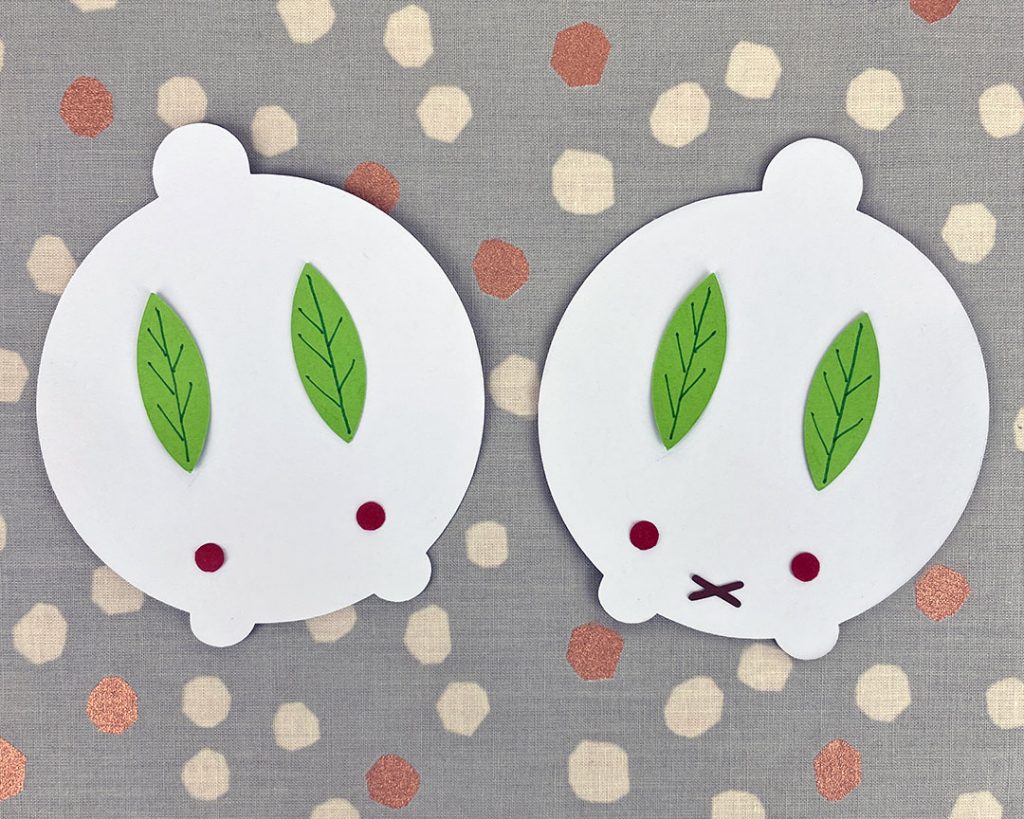 Snow Bunny New Year Cards Tutorial - Super Cute Kawaii!!