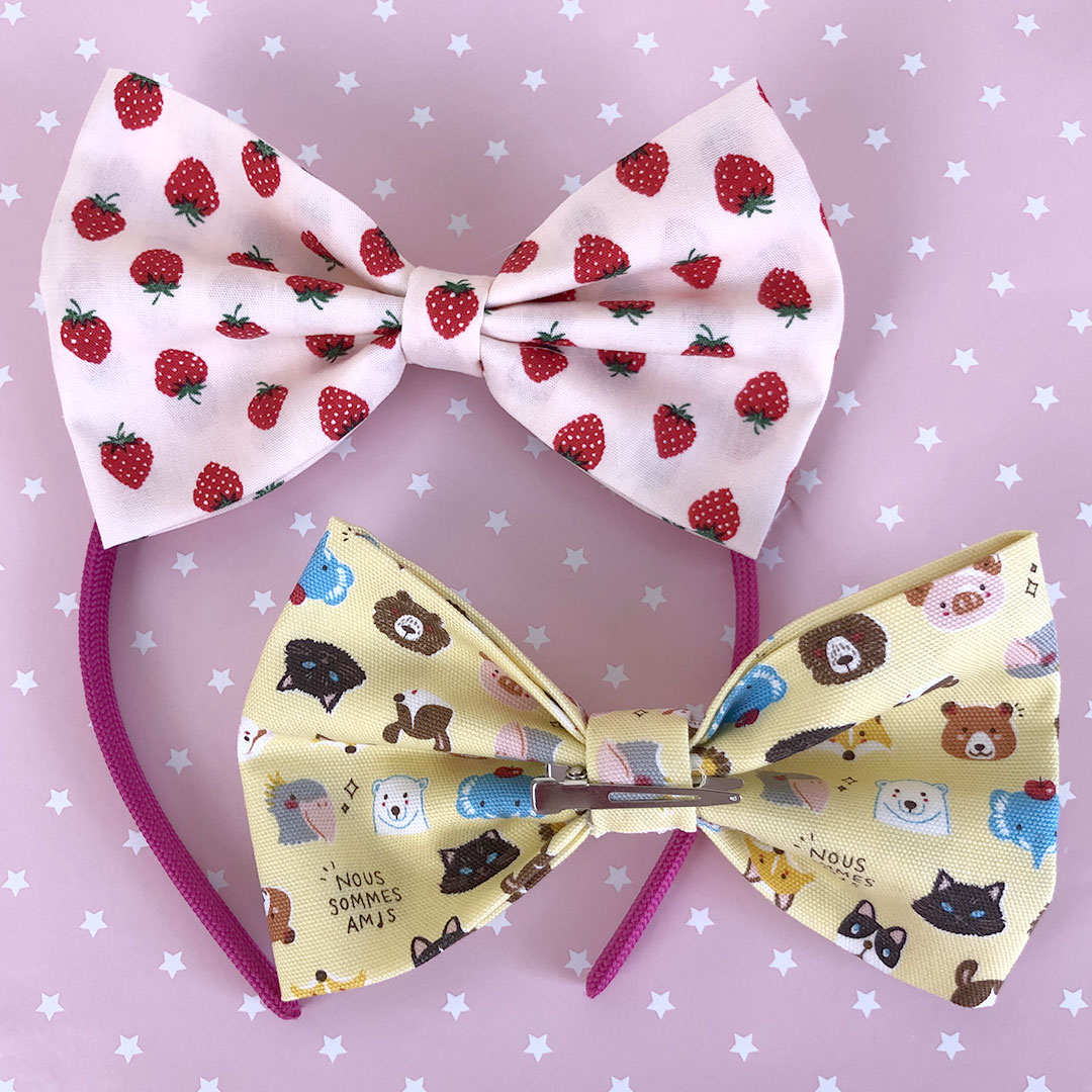 Making Kawaii Fabric Hair Bows With Modes4u - Super Cute Kawaii!!