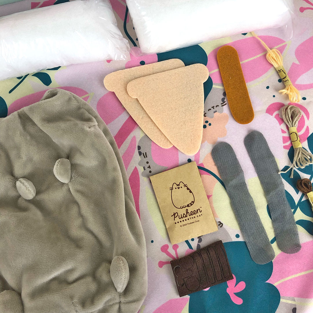 SCK Tries.... Pusheen Stuff 'N' Sew Plush Kit - Super Cute Kawaii!!