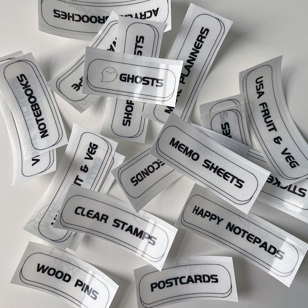 Cute Projects With Phomemo Label Printers - Super Cute Kawaii!!