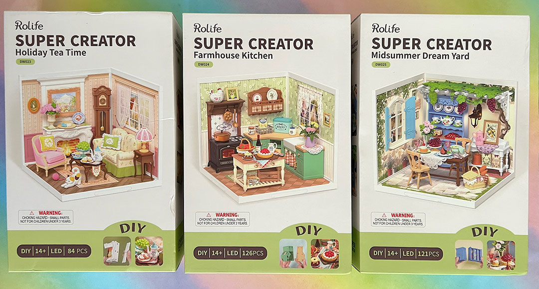 Rolife Super Creator Miniature House Kit Review - Super Cute Kawaii!!