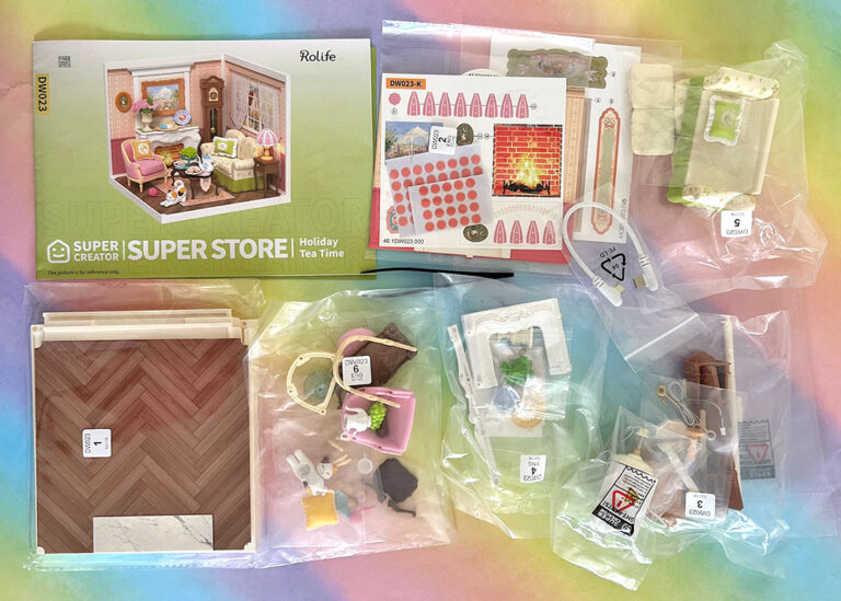 Rolife Super Creator Miniature House Kit Review - Super Cute Kawaii!!