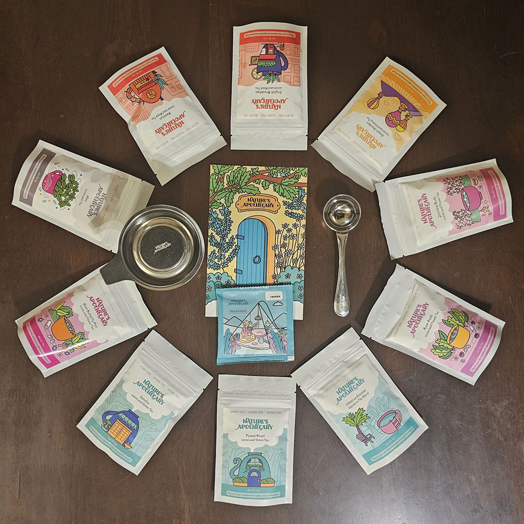 SCK Tries… Nature’s Apothecary Tea Starter Kit - Super Cute Kawaii!!