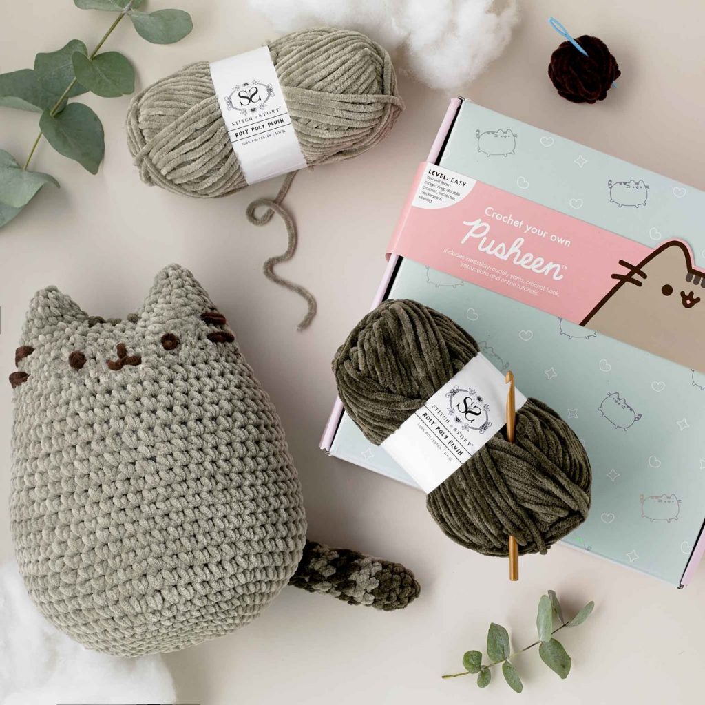 Pusheen Crochet & Knitting Kits - Super Cute Kawaii!!