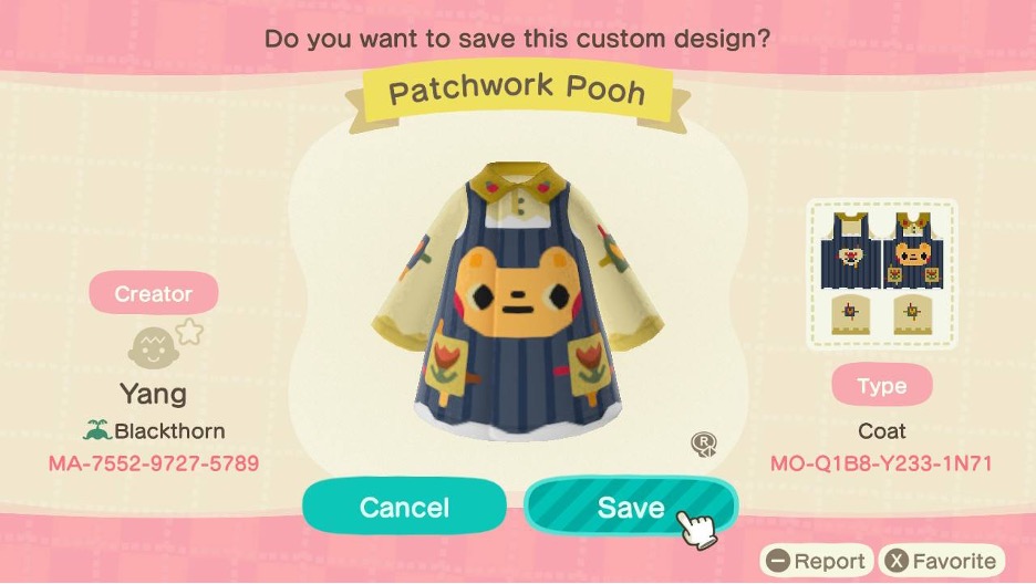 Cute Animal Crossing Custom Designs For Autumn/Fall - Super Cute Kawaii!!