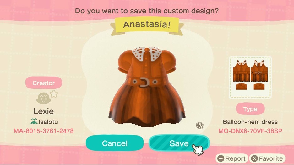 Cute Animal Crossing Custom Designs For Autumn/Fall - Super Cute Kawaii!!