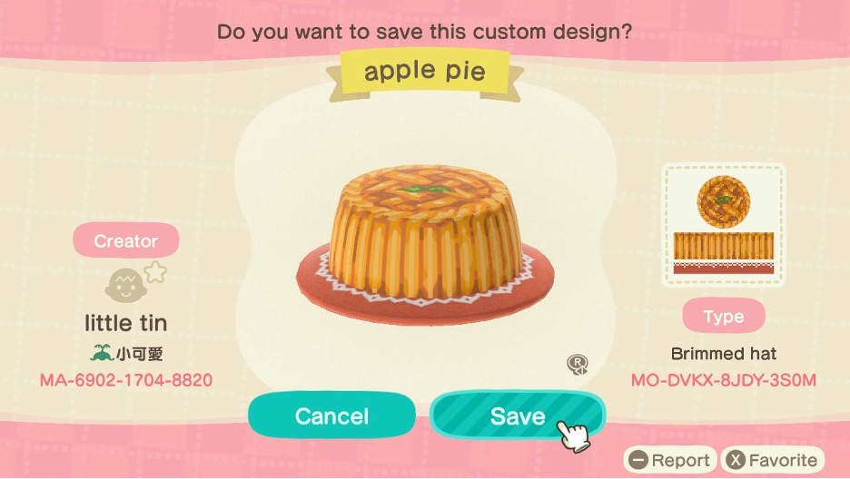Cute Animal Crossing Custom Designs For Autumn/Fall - Super Cute Kawaii!!