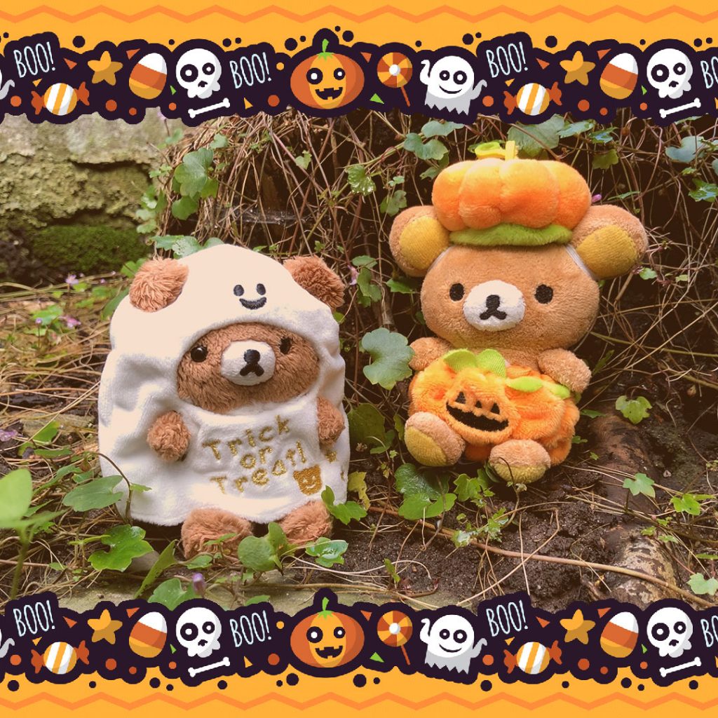 Happy Halloween From Rilakkuma & Kogumachan! - Super Cute Kawaii!!