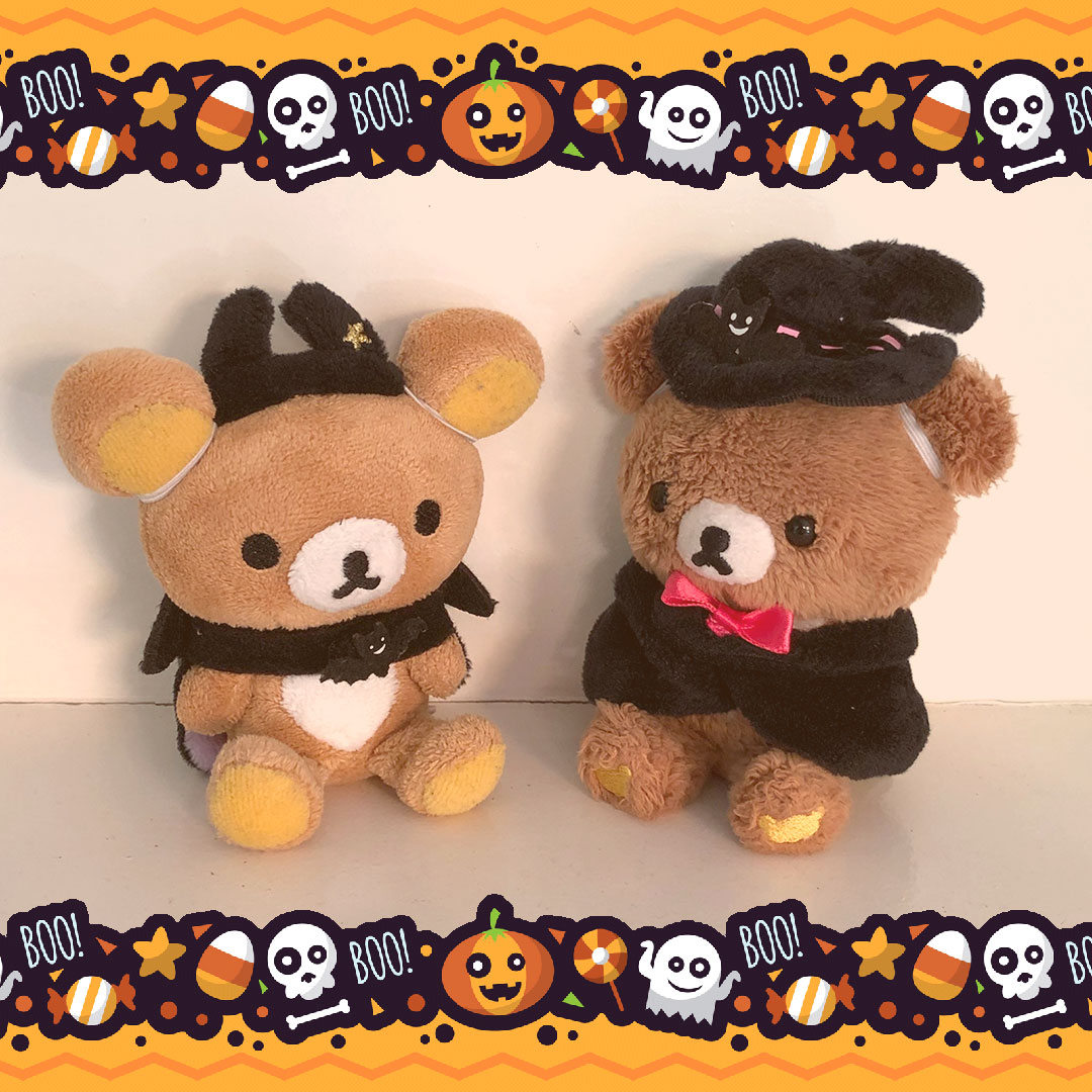 Happy Halloween From Rilakkuma & Kogumachan! - Super Cute Kawaii!!