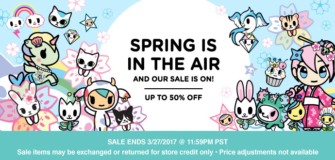 Tokidoki Spring Sale - Super Cute Kawaii!!