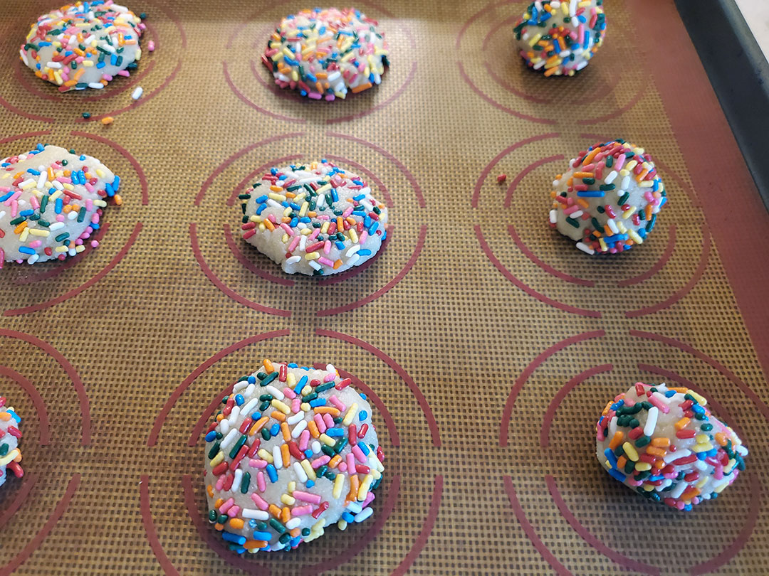 Colorful Confetti Cookies (Gluten-Free) - Super Cute Kawaii!!