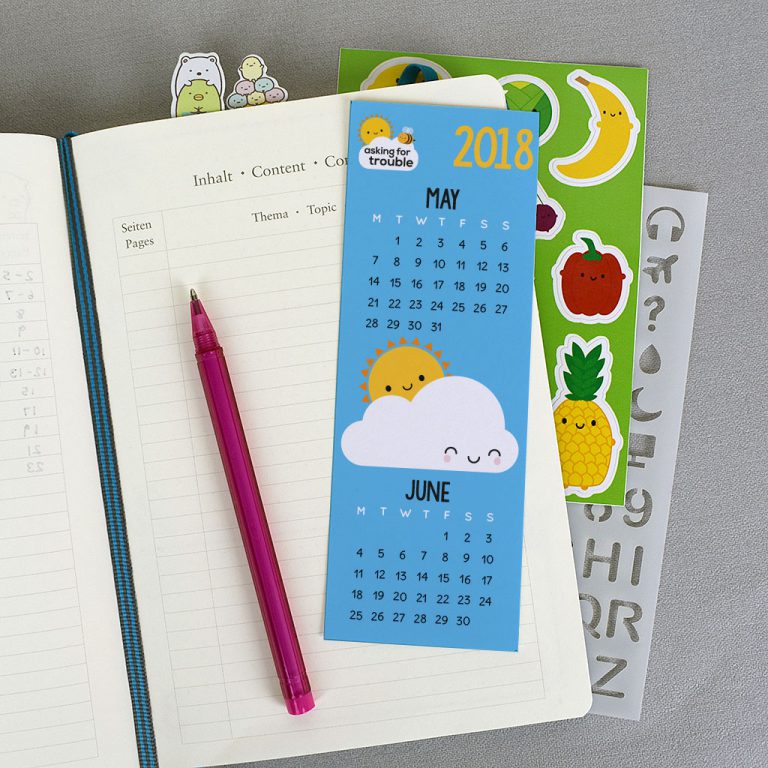 Kawaii Printable Clipart for Journal Stickers - Super Cute Kawaii!!