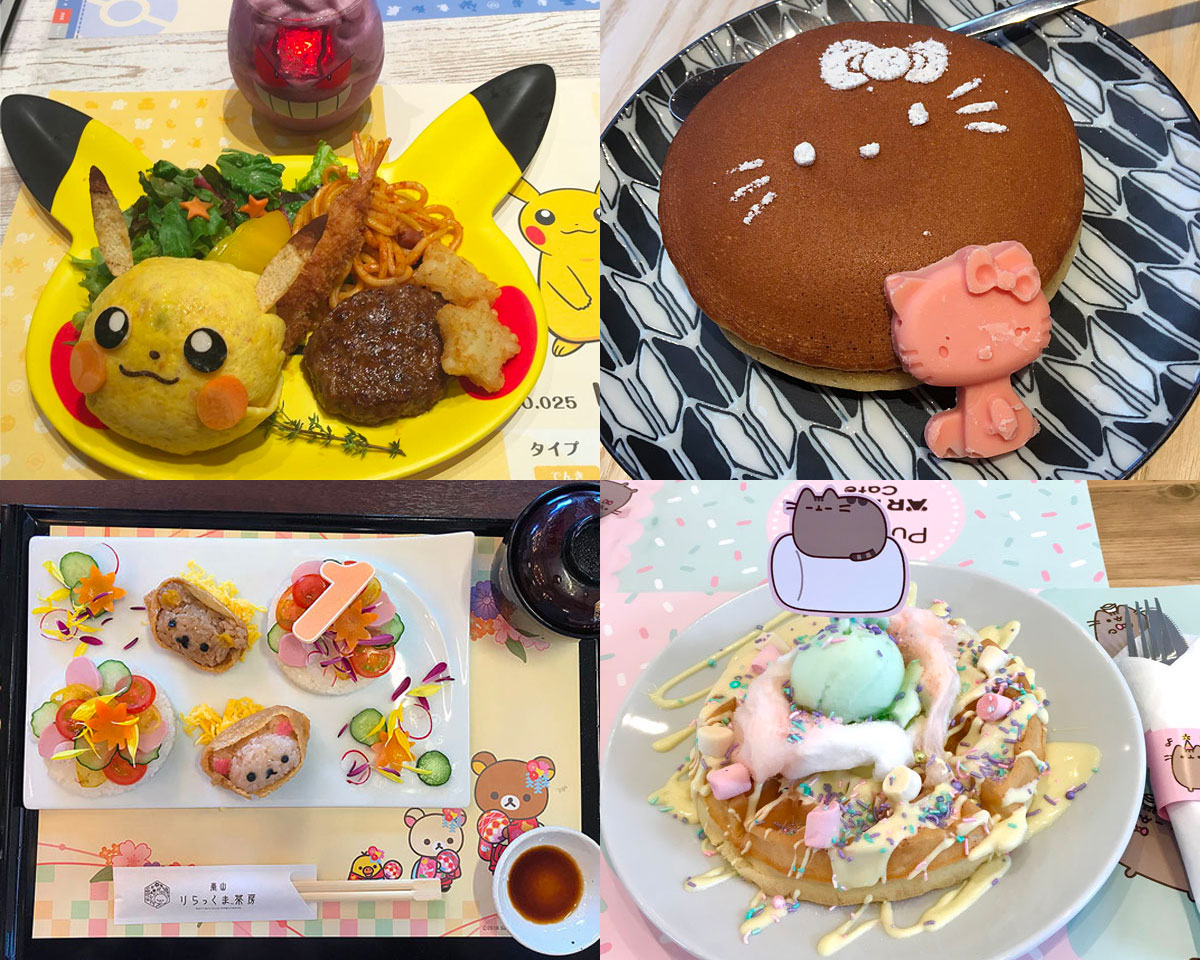 Our Favourite Cute Character Cafes - Super Cute Kawaii!!
