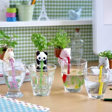 Chuppon Self Watering Animal Planters - Super Cute Kawaii!!