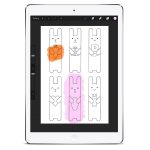 How To Use Colouring Pages On Your iPad Or Tablet - Super Cute Kawaii!!