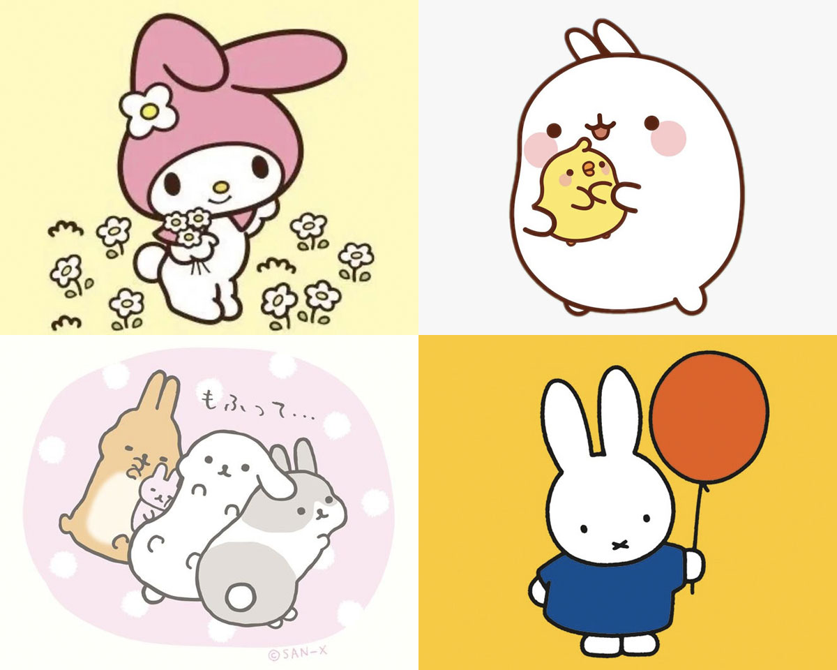 Cute Characters: Kawaii Bunny Rabbits - Super Cute Kawaii!!