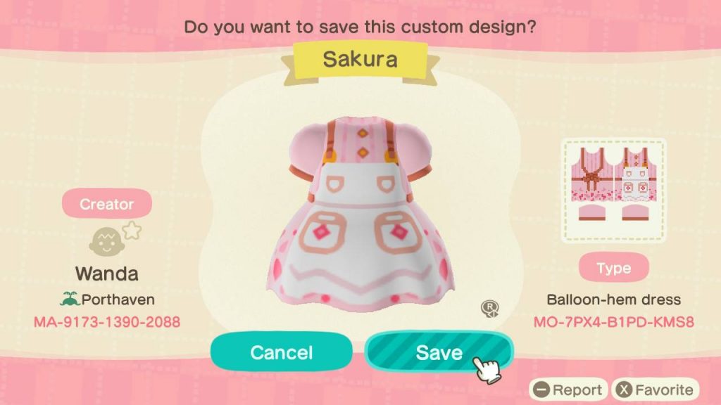 Animal Crossing Custom Designs For Spring - Super Cute Kawaii!!
