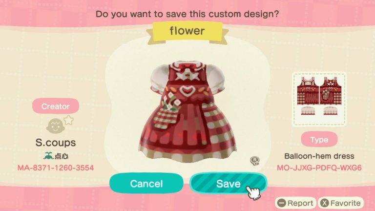 Cute Animal Crossing Custom Designs for Valentines - Super Cute Kawaii!!