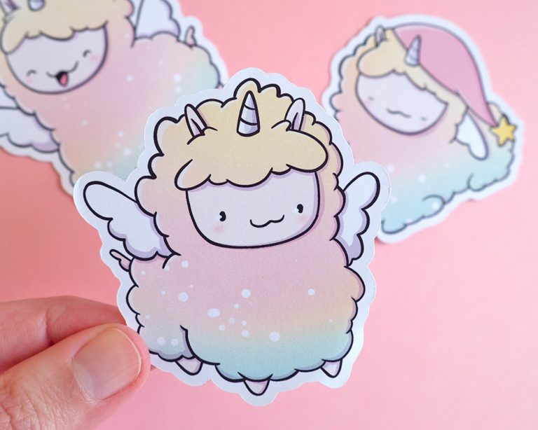 Gladys P. Nut Kawaii Stickers Review + Discount - Super Cute Kawaii!!