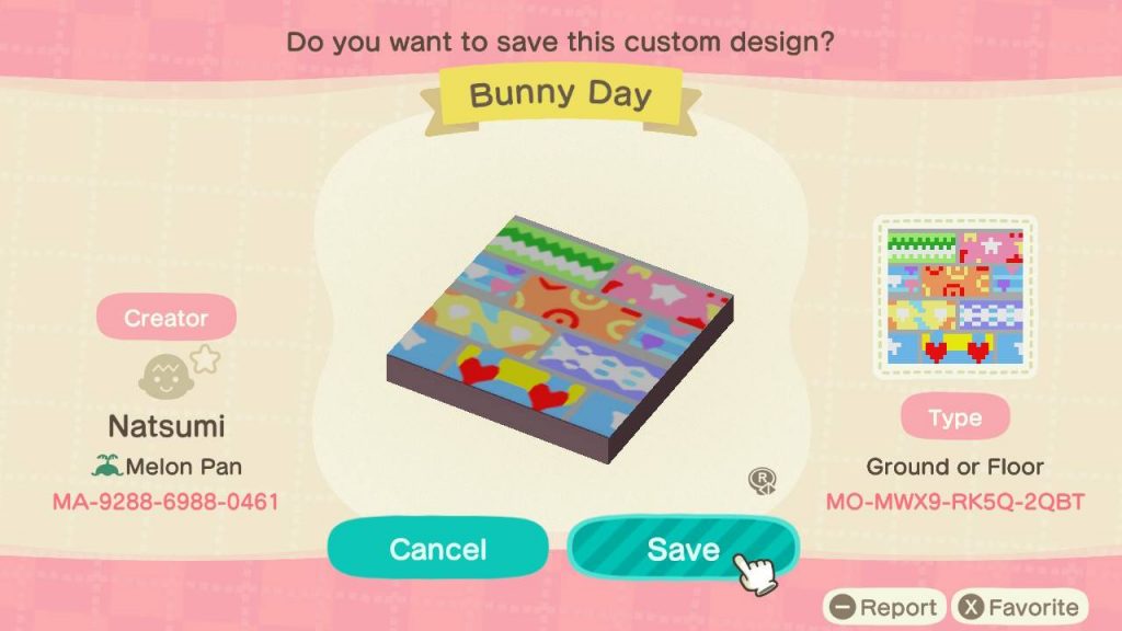Animal Crossing Custom Designs For Bunny Day - Super Cute Kawaii!!