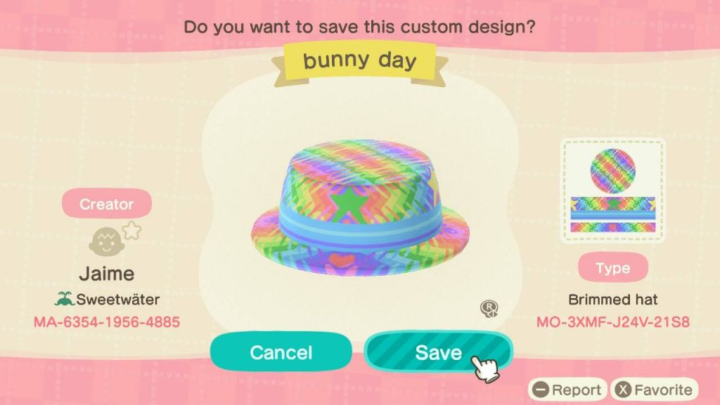 Animal Crossing Custom Designs For Bunny Day - Super Cute Kawaii!!