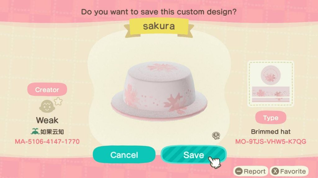 Animal Crossing Custom Designs For Spring - Super Cute Kawaii!!