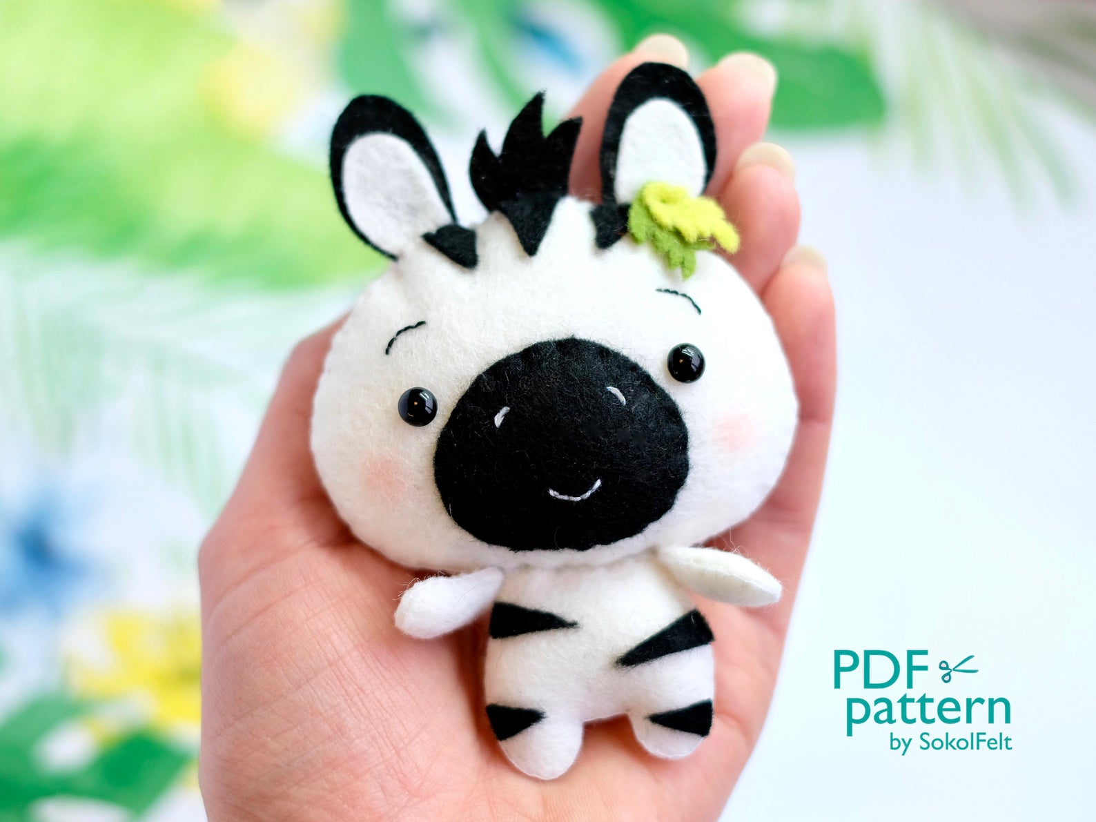 Cute Felt Plush Patterns by SokolFelt - Super Cute Kawaii!!