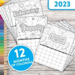 Cute 2023 Printable Calendars - Super Cute Kawaii!!