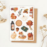 Cute Planner Stickers For Autumn/Fall - Super Cute Kawaii!!