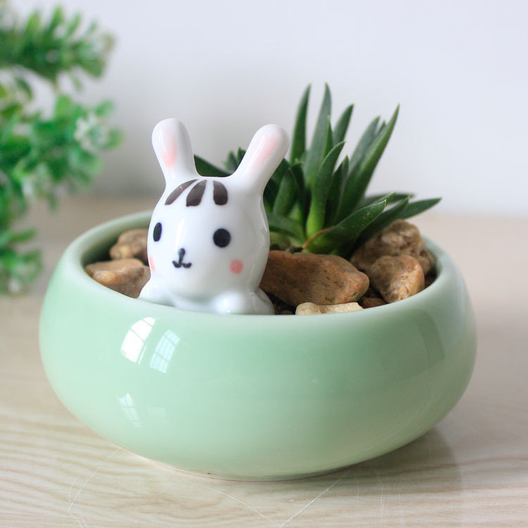 Cute Animal Planters - Super Cute Kawaii!!