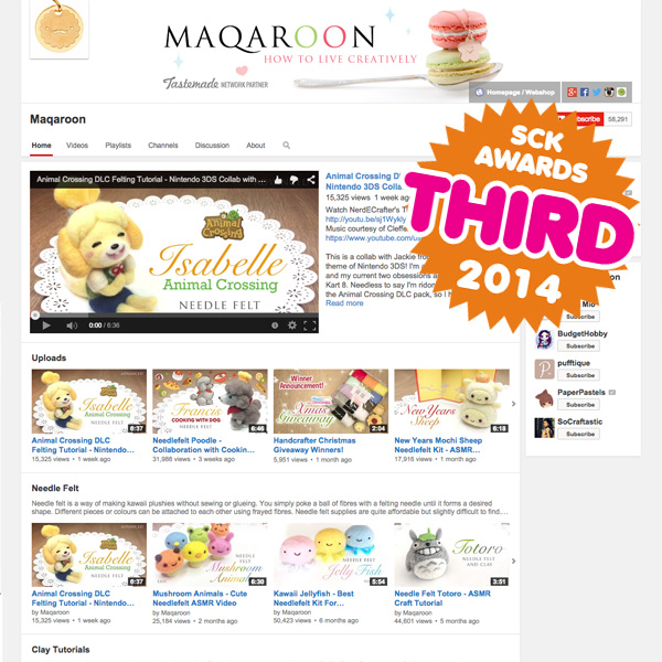 SCK Awards Winners 2014 - The Full Results - Super Cute Kawaii!!