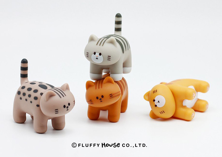 My Home Cat Figures from Fluffy House - Super Cute Kawaii!!