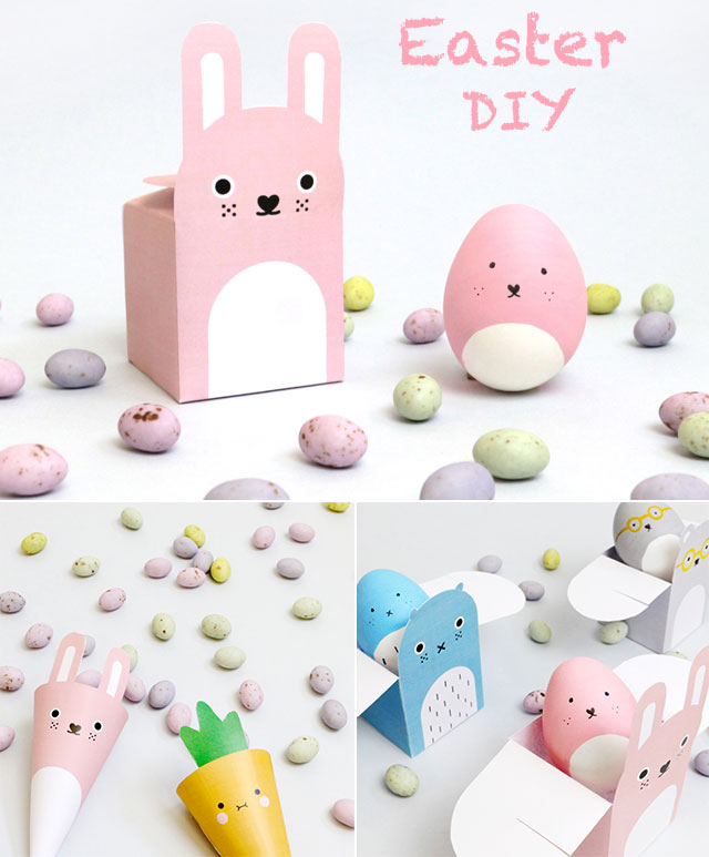Free Kawaii Easter DIYs - Super Cute Kawaii!!