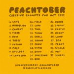 October Art Prompts To Join & Follow - Super Cute Kawaii!!