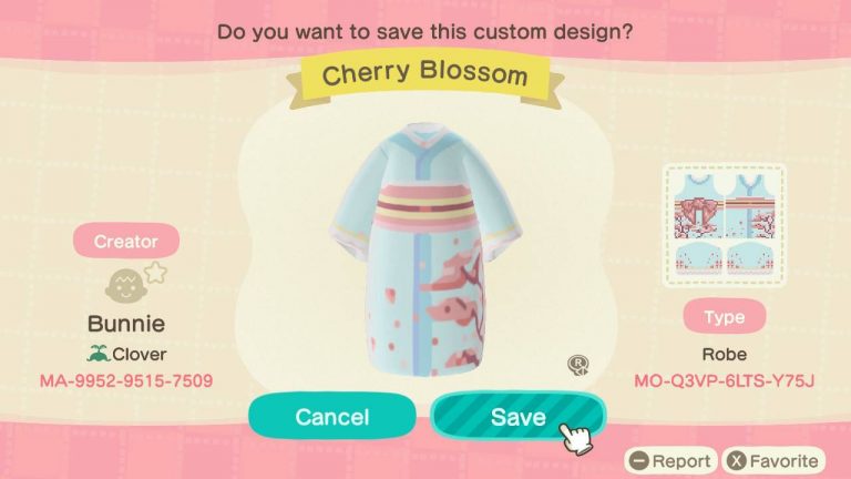 Animal Crossing Custom Designs For Spring - Super Cute Kawaii!!