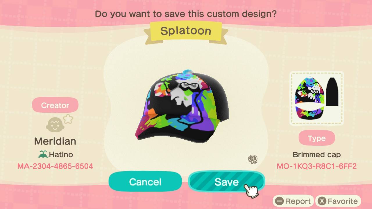 Animal Crossing Custom Designs From Video Games - Super Cute Kawaii!!