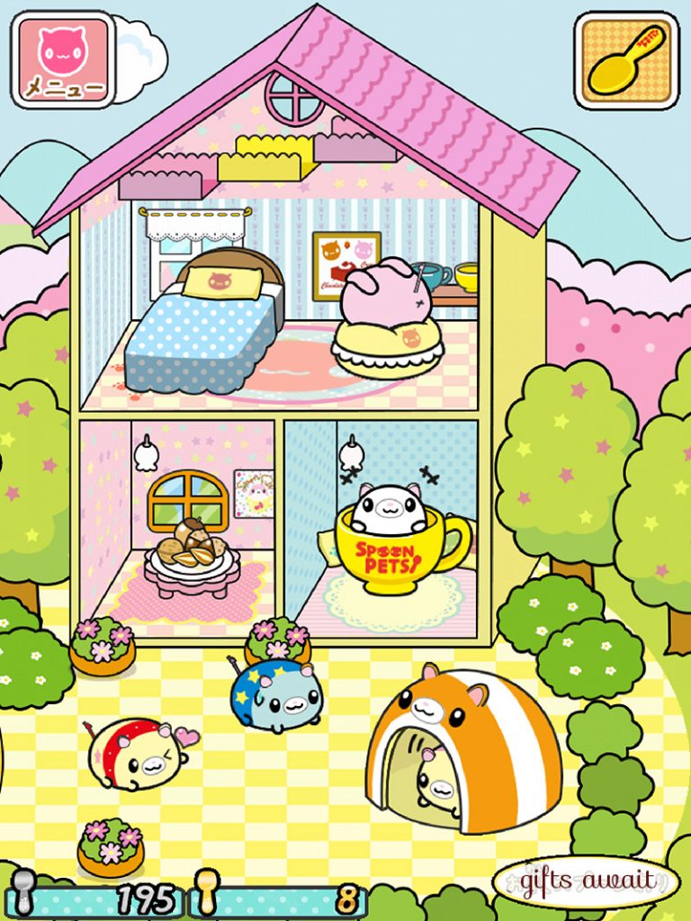 Spoon Pets Mobile Game - Super Cute Kawaii!!