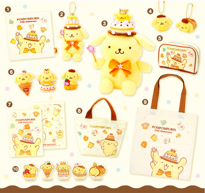 Pompompurin 25th Anniversary - Super Cute Kawaii!!