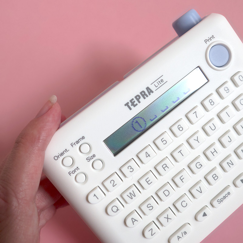 Tepra Lite Label Printer: DIY Ideas With Washi Tape - Super Cute Kawaii!!