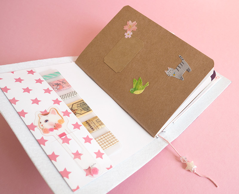 SCK Tries... DIY Traveler's Notebook Cover - Super Cute Kawaii!!