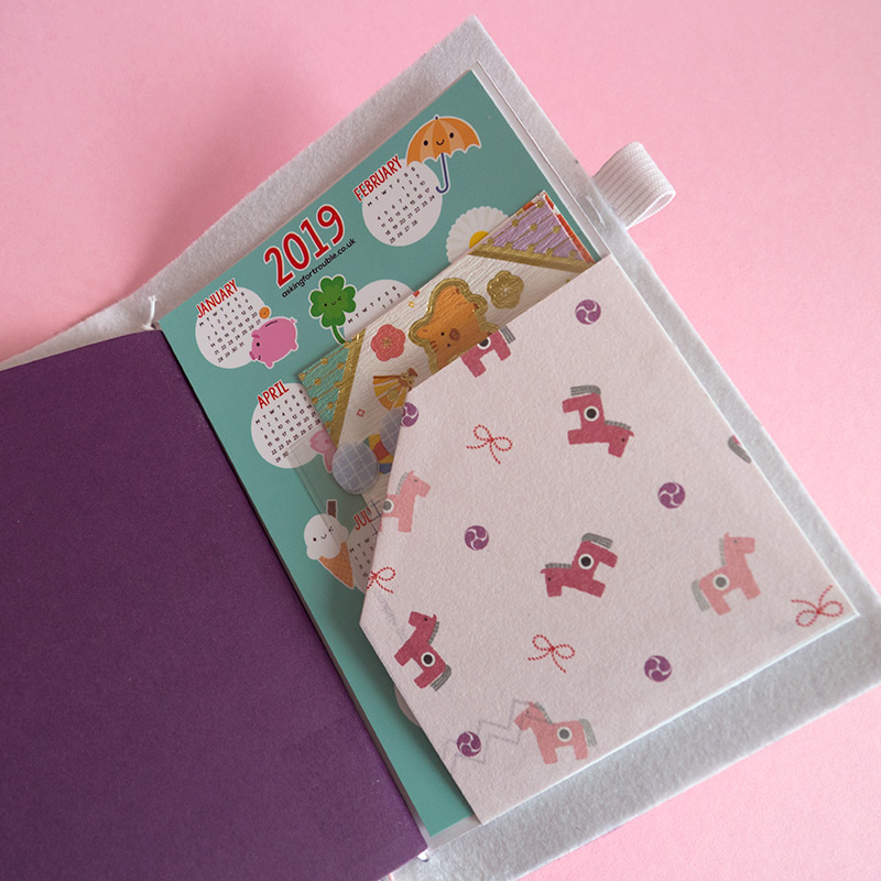 SCK Tries... DIY Traveler's Notebook Cover - Super Cute Kawaii!!