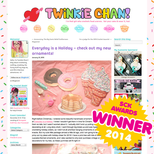 SCK Awards Winners 2014 - The Full Results - Super Cute Kawaii!!